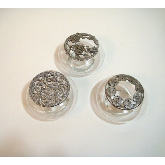 Rawcliffe | Accents | Pewter Top Potpourri Jars Collection Of Three Rawcliffe And More | Poshmark